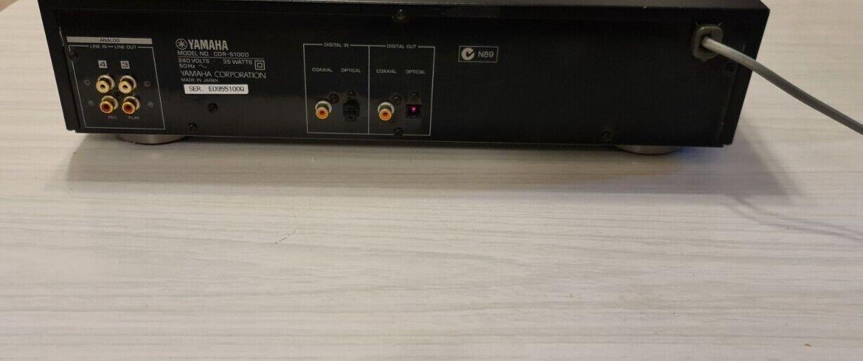 VINTAGE YAMAHA CD RECORDER/CD PLAYER/MADE IN JAPAN | eBay
