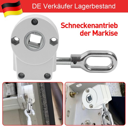 Markisengetriebe Manuell Schneckengetriebe Für Balkonmarkise Wohnung ...