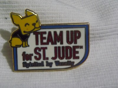 Team Up For St. Jude Spirited By Varsity Lapel Hat Pin | eBay