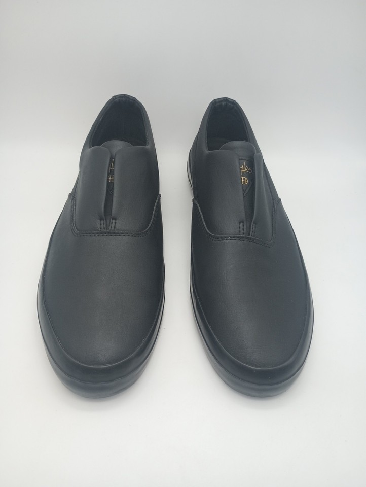 HUF Dylan Rieder Mens Slip On Skate Shoes Sneakers Size 9.5 Black Black ...