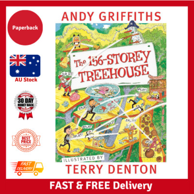 The 156-Storey Treehouse by Andy Griffiths New Book | eBay Australia