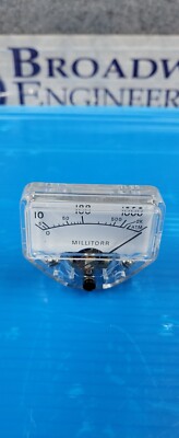 VARIAN METER TORR ANALOG 120158 BIN#1 | eBay