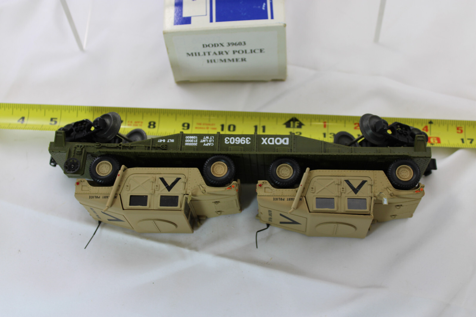 Geller Trains DODX - 39603 - Military Police - Hummer - Lot 2 | eBay