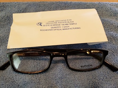 ROMCO R 5A, Military eyeglass frames Black 50 22 155 NEW | eBay