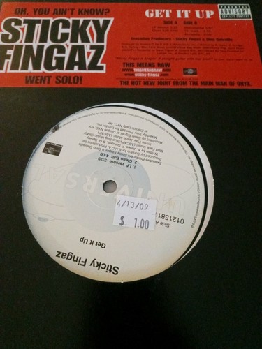 Sticky Fingaz - Get It Up 12” | eBay