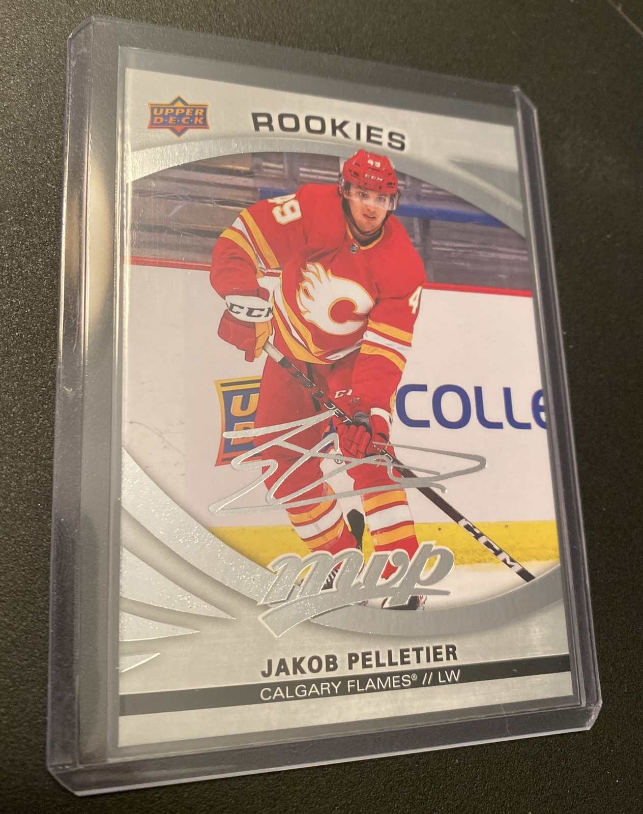2023-24 Upper Deck MVP - Rookies Silver Script #228 Jakob Pelletier (RC ...
