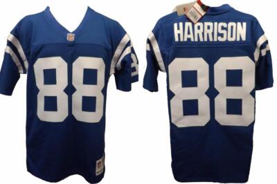 New 1996 Marvin Harrison #88 Colts Mens Sizes Mitchell & Ness Legacy ...