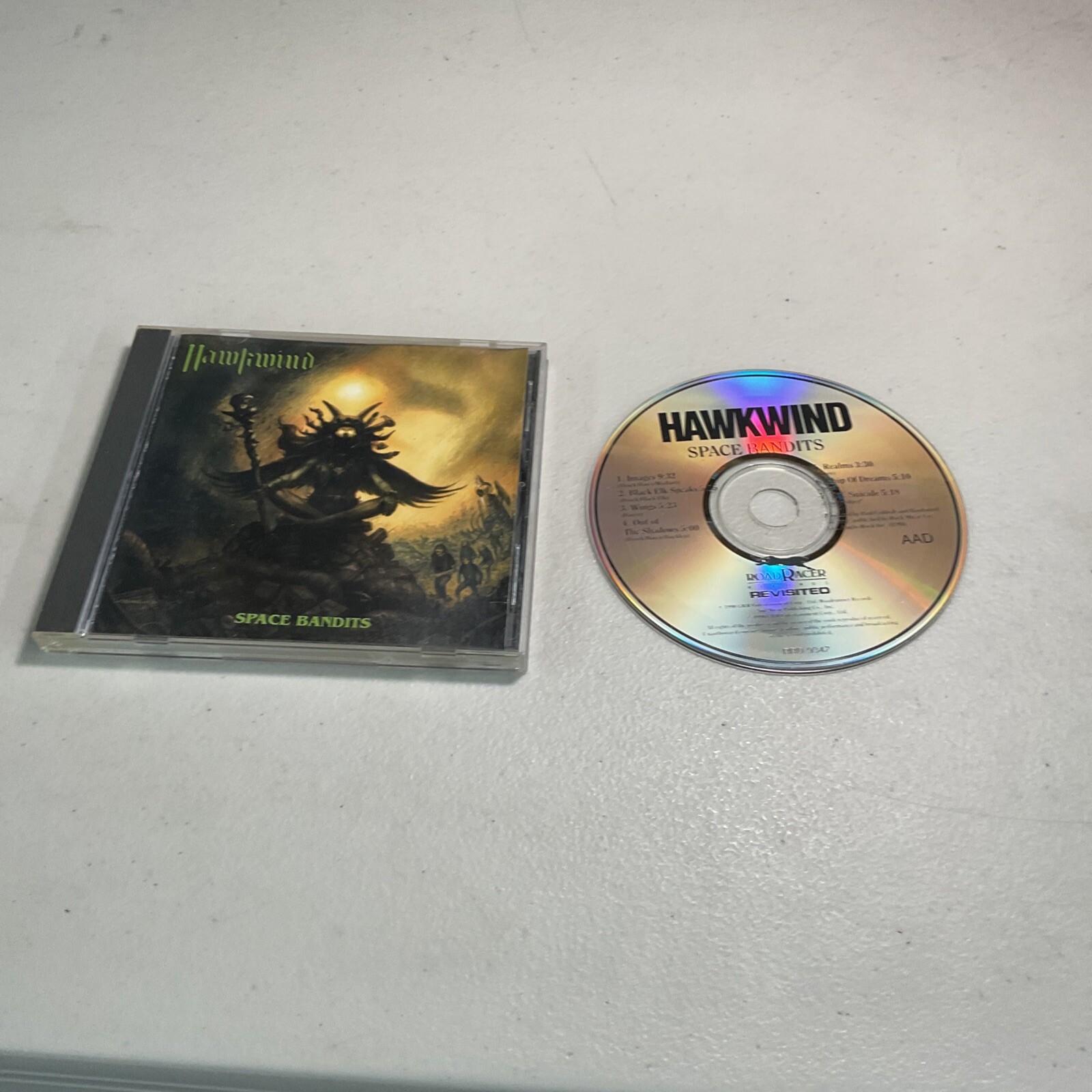 Space Bandits by Hawkwind (CD, Nov-1990, Roadrunner Records) BX8 ...