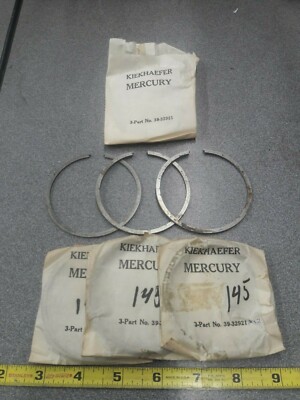 NOS OEM MERCURY QUICKSILVER RING SET-12 PCS PN 39-32921A12 | eBay