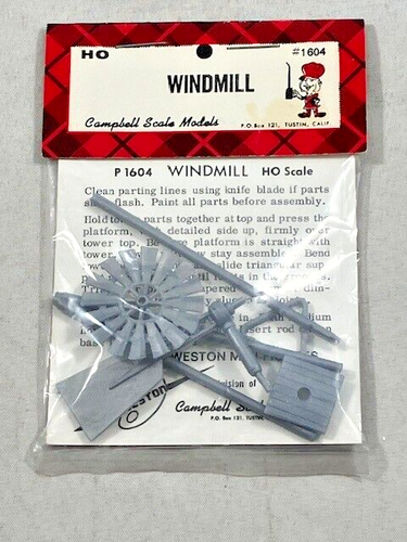 Campbell Scale Models – HO Scale Windmill Kit - #1604 | eBay