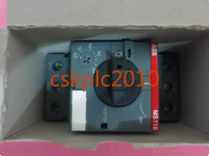1 PCS new ABB MS116-10 6.3-10A ISAM250000R1010 new | eBay