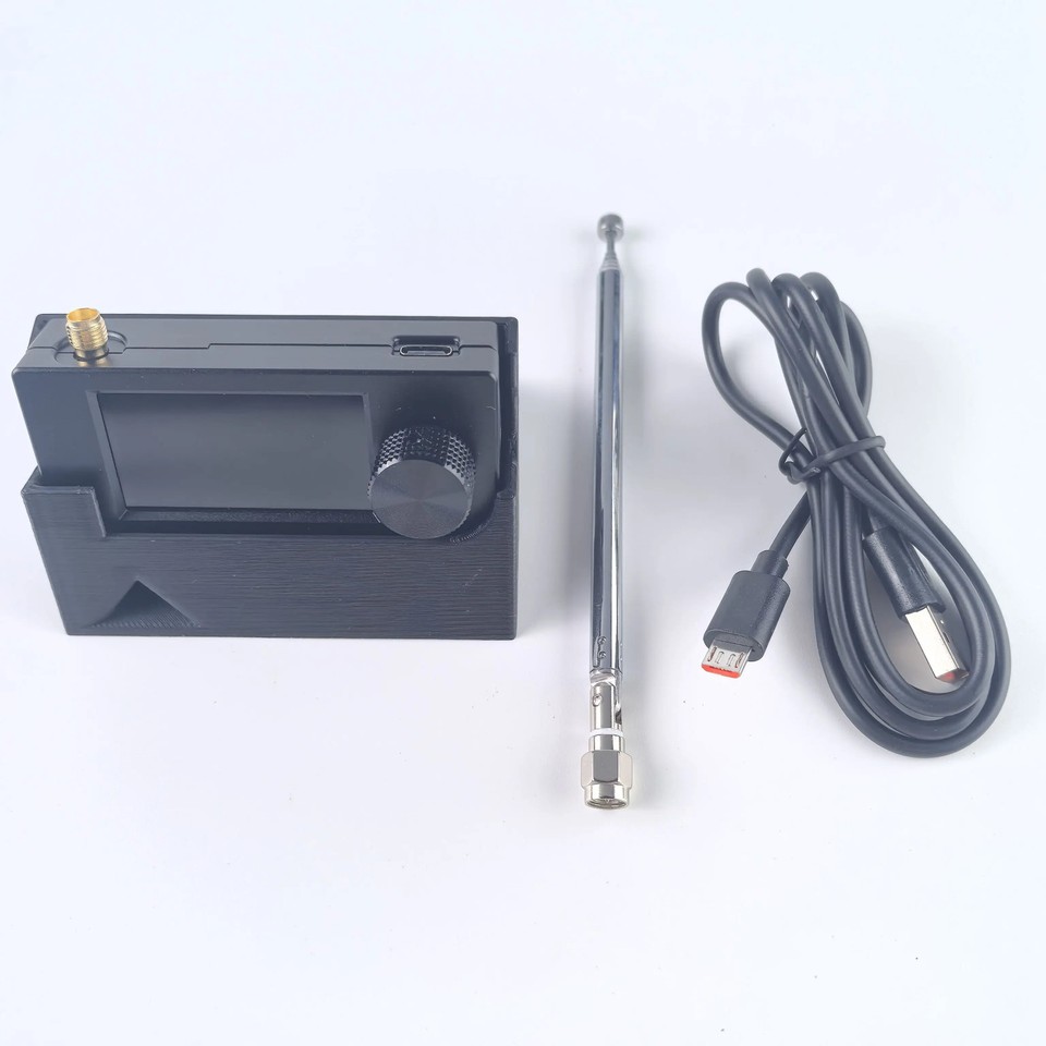 Black CNC Metal MINI Pocket SI4732 DSP Radio Receiver, Full Band SW LW ...