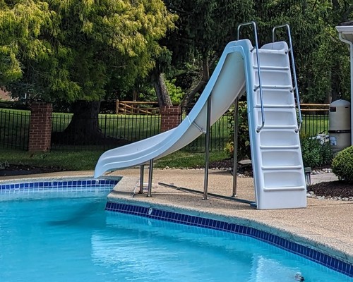 Inter-Fab "Wild Ride" Slide for in-ground pool | eBay