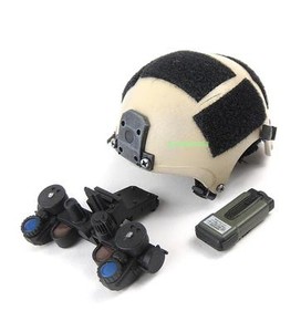 Hot Toys Seal Team 2 HALO Jumper 1:6 Scale Helmet + NVG + Strobe Light ...