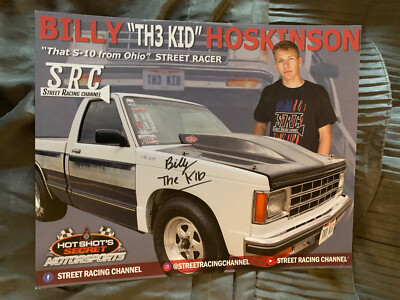 Billy The Kid Hoskinson Signed Promo Card 2019 PRI Auto That S-10 From ...
