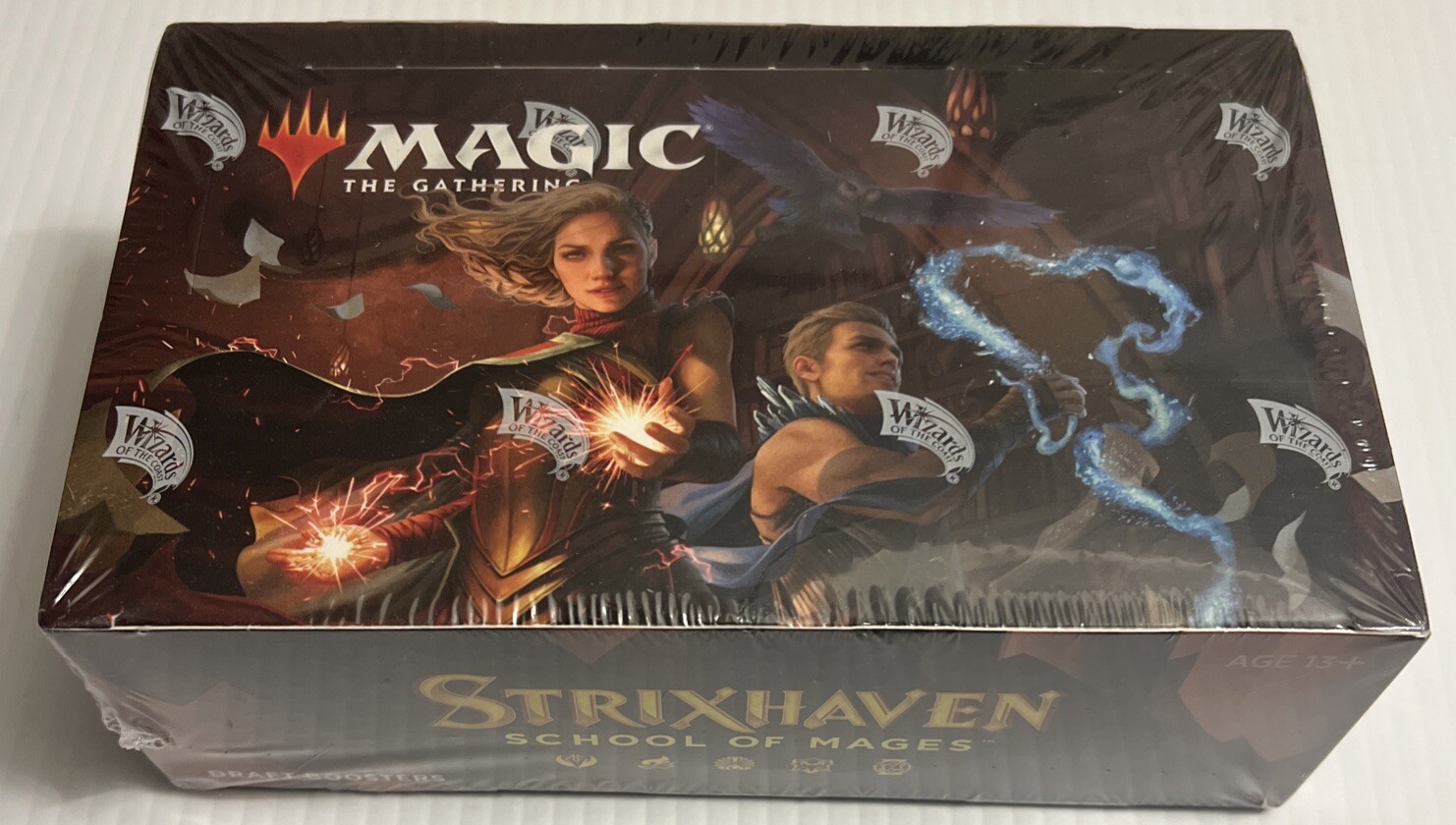 Magic: The Gathering Strixhaven School of Mages Draft Booster Box ...