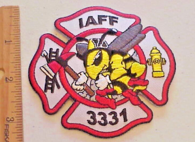 IAFF 331 INTERNATIONAL ASSOCIATION OF FIRE FIGHTERS PATCH NEW FREE ...