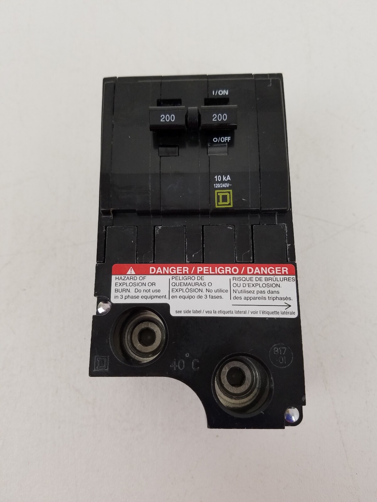 QO2200 Square D 200 Amp Circuit Breaker - Next Day Option - New | eBay