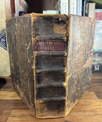 1611 Geneva "Breeches" Bible 1611 OT, 1610 NT, Apocrypha, WBOP Included ...
