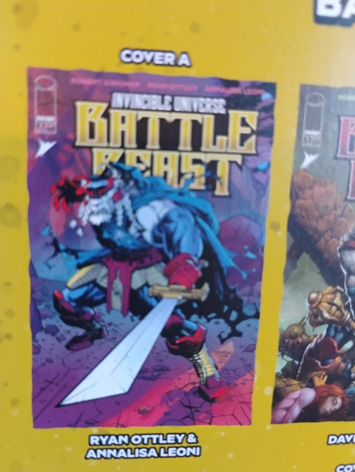 🔥Invincible Universe Battle Beast #1 and #2 Variant Cover 🔥 | eBay