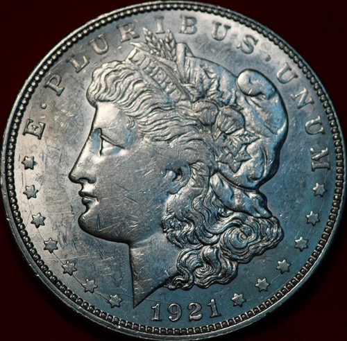 1921-D Denver Mint Silver Morgan Dollar | eBay