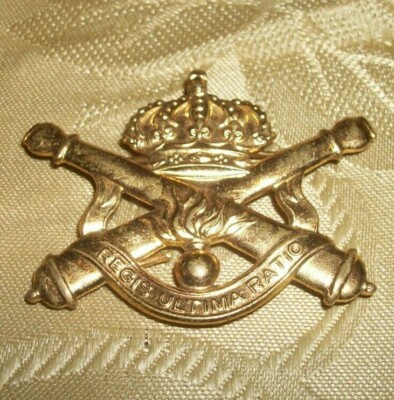 Belgium Military Artillery Hat badge | eBay