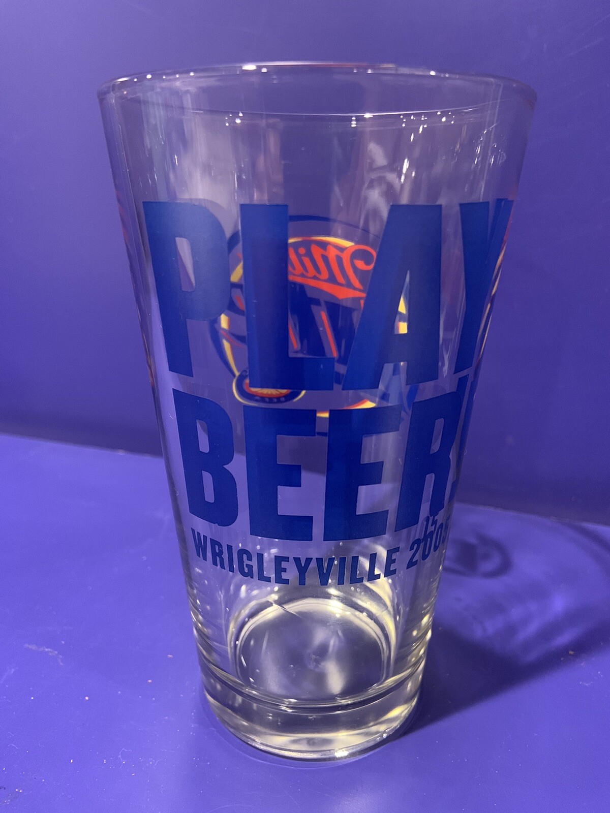 Miller Lite PLAY BEER! Wrigleyville 2005 Pint Beer Glass | eBay