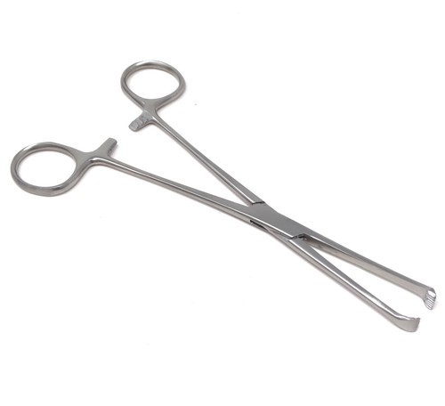 1x STAINLESS STEEL ALLIS TISSUE FORCEPS CLAMP 4X5T VETERINARY 6 ...