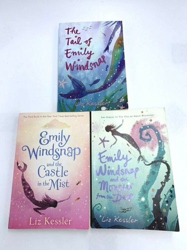 Emily Windsnap Book Series 1 2 3 Lot Liz Kessler Mermaid Paperback | eBay