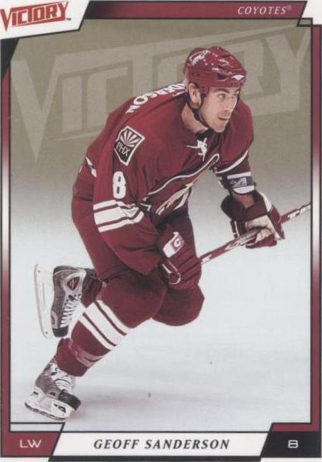 2006-07 Victory - Geoff Sanderson #155 for sale online | eBay
