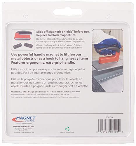 Strong Magnet Powerful Magnet With Ergonomic Handle 100 Lb Pull Force ...