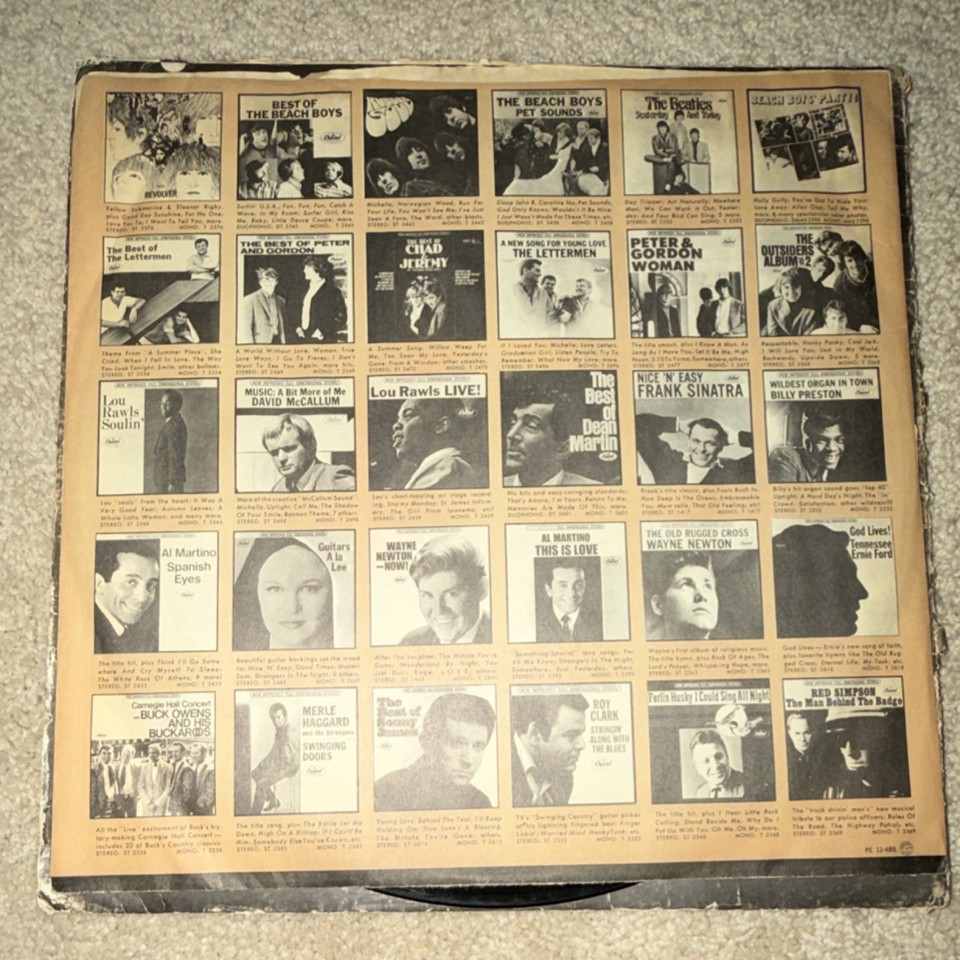 The Beatles Revolver Vinyl LP Capitol Records T-2576 12" Stereo 33 RPM ...