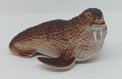 Vintage plastic Toy WALRUS Marine Animal WILDLIFE 1991 FIGURE ...