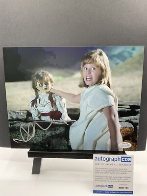 Lulu Wilson Annabelle Creation signed photo autographed 8x10 ACOA ...