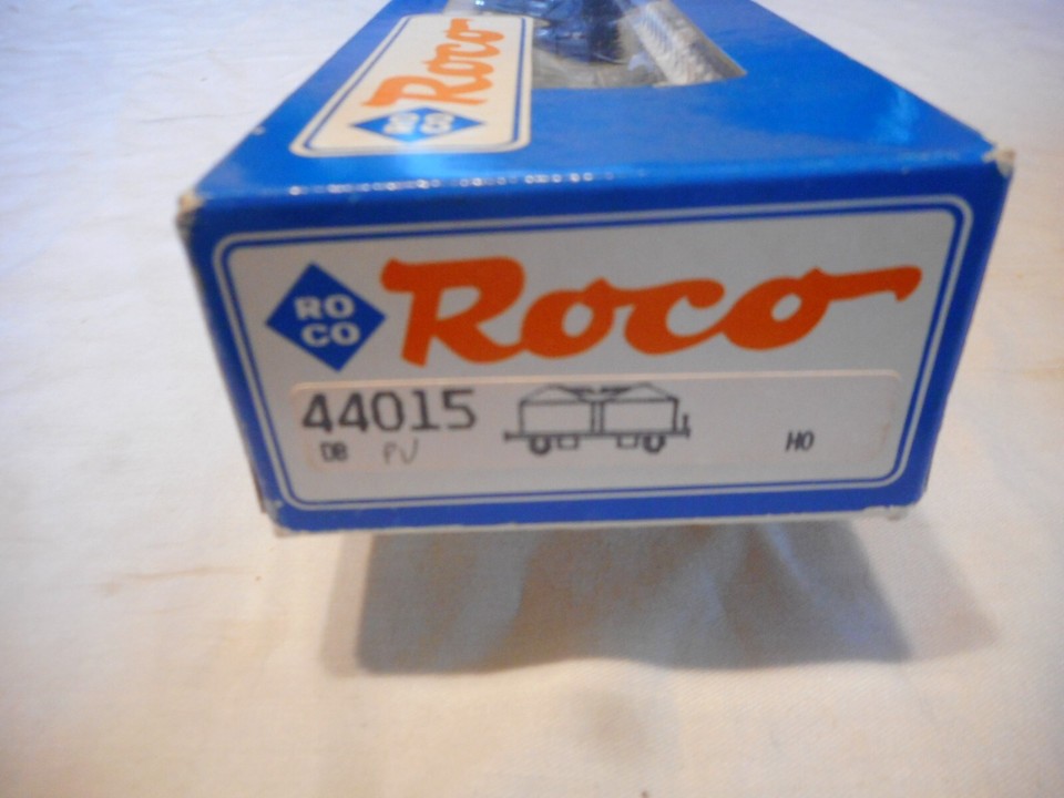 Roco 44015 Flat w/Loads Freight Cars 3 Cars In Box Mint- Boxed HO Gauge ...