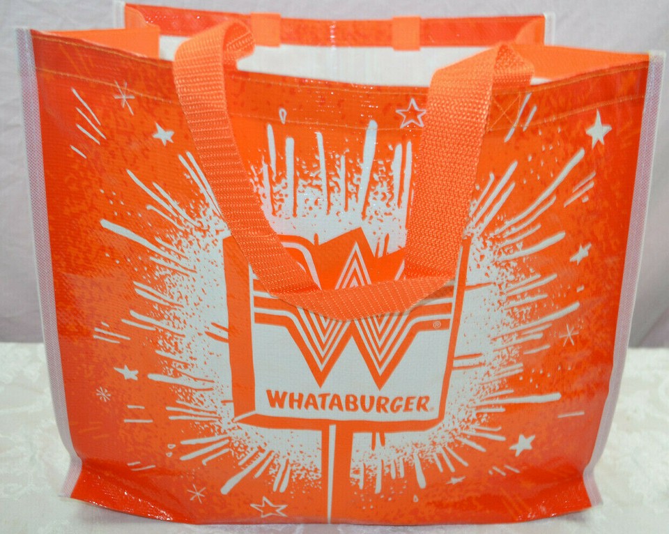 New Large Whataburger Reusable Shopping Tote Bag | eBay