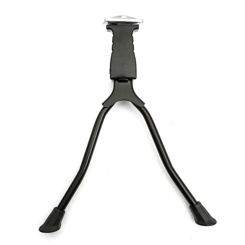 Double Leg Centre Bike Kickstand Bicycle Kick Prop Stand Black 26 28 ...
