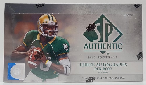 Upper Deck SP Authentic Football Hobby Box 2012 | eBay