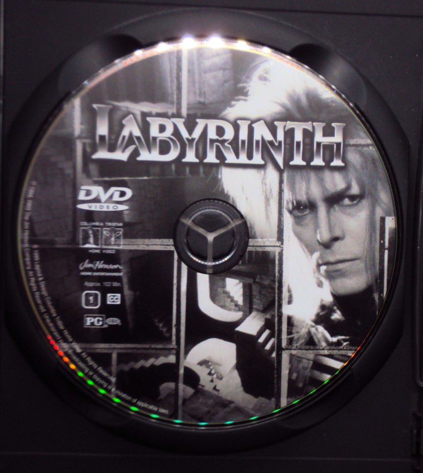LABYRINTH DVD 1996 Teen Girl JENNIFER CONNELLY vs. Goblin King DAVID BOWIE PG WS | eBay