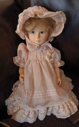 VINTAGE 14" 1980'S EFFANBEE DOLL CO "JAN HAGARA" LAUREL ADORABLE BLONDE ...