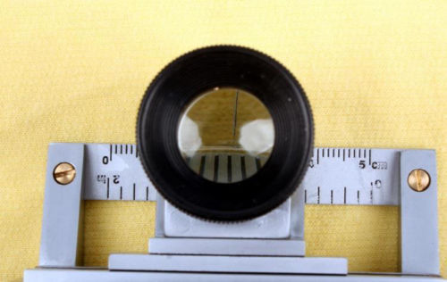 Textile Thread Counter Linen Tester Magnifier 10X/20X Double Magnifying ...