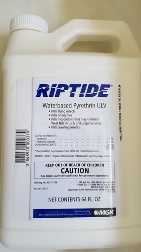 RIPTIDE Contact Insecticide Mosquito Misting System Refill 64 oz | eBay
