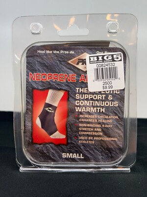 Pro Neoprene Ankle Support Small Therapeutic Support & Continuous ...