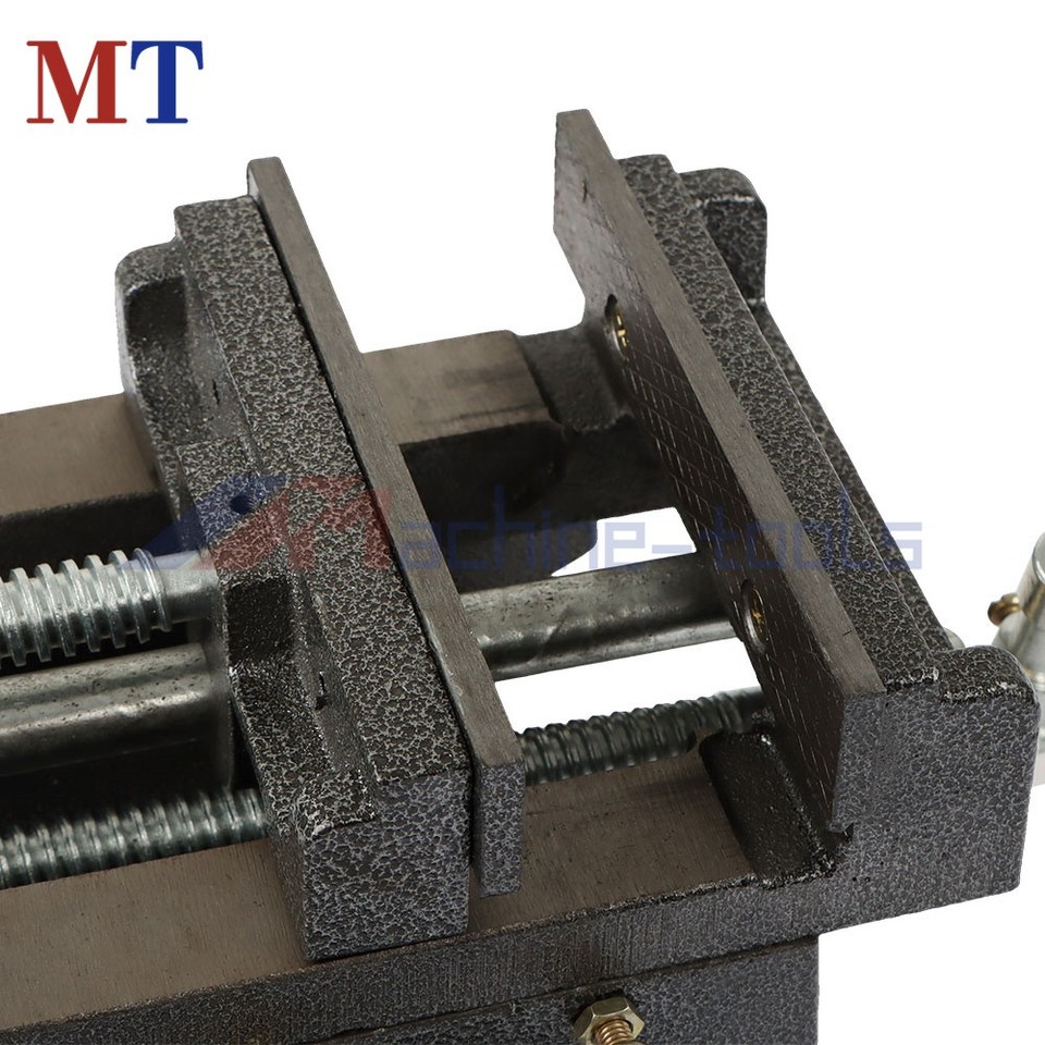6" Cross Drill Press Vise Heavy Duty 2 Way Slide Metal Milling X-Y ...