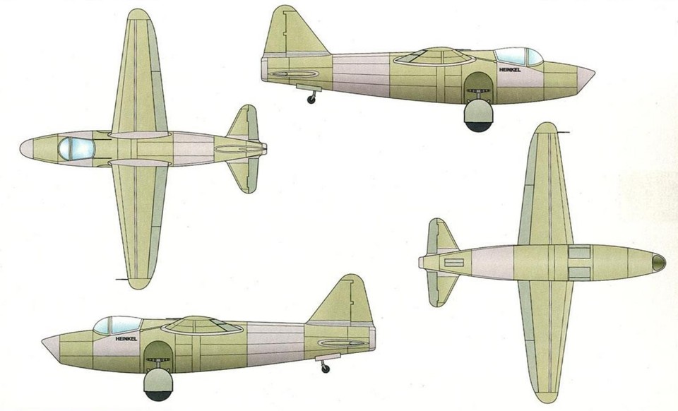 Special Hobby SH48093 1/48 German Heinkel He178V-2 Jet Experimental ...