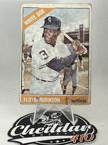 1966 Topps #8 Floyd Robinson Baseball Chicago White Sox | eBay