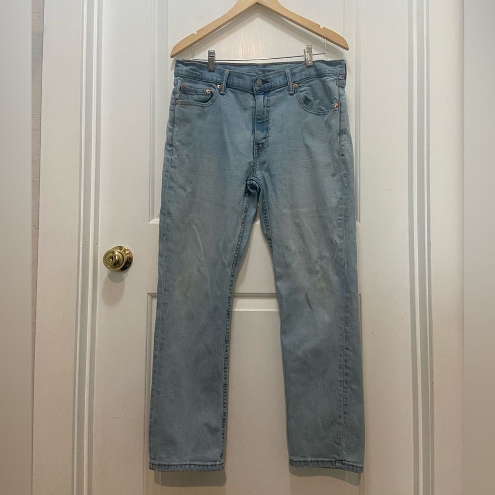 Levi’s Men’s Faded Blue 511 Slim Fit Denim Jeans - Si… - Gem