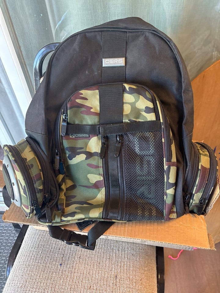 Osiris G bag - Skateboard backpack with speakers [Read Description] | eBay