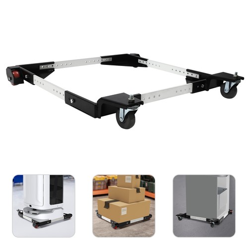 600lbs Adjustable Mobile Base Heavy Duty Rectangular Mobile Base w ...