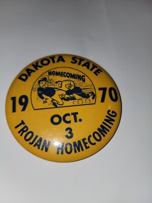 Dakota State College Trojan Days Button 3.25" University DSU Trojans ...